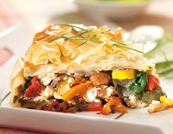 Summer Vegetable Phyllo Pie - Market of Choice